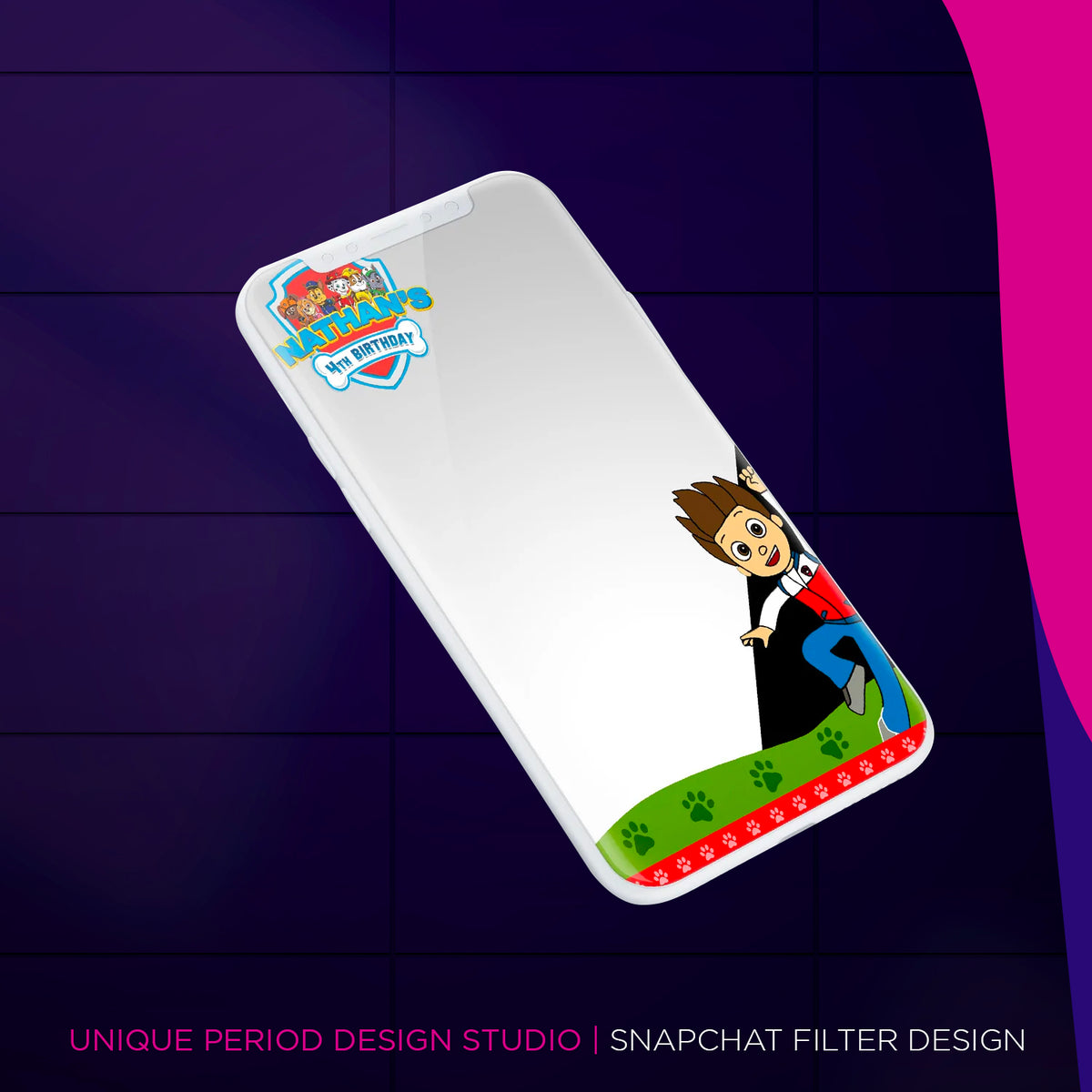 SnapChat Filter Design – uniqueperiod