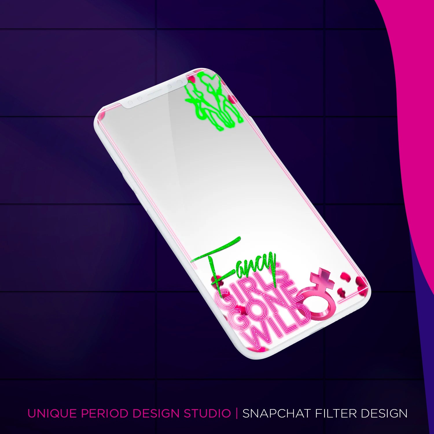 SnapChat Filter Design – uniqueperiod