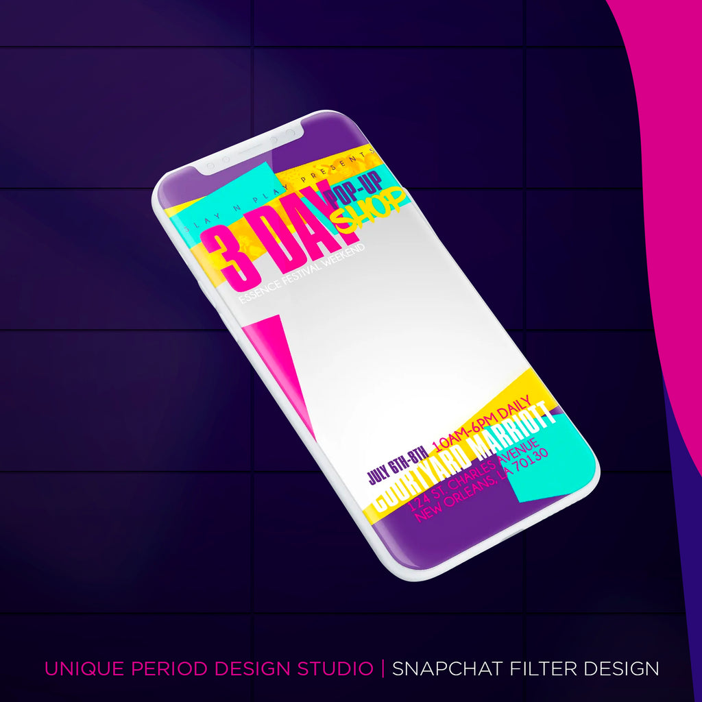 SnapChat Filter Design – uniqueperiod